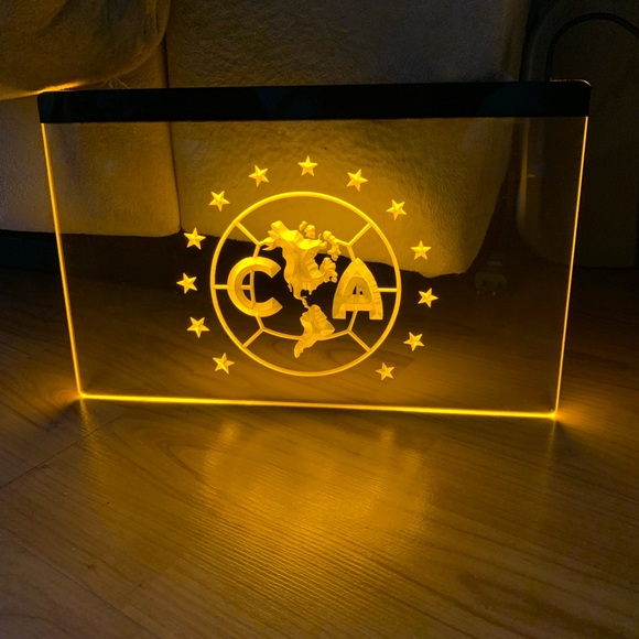 Other | Club America Led Neon Light Sign 8x12 | Poshmark